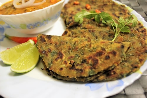 Wholesome Kulfa Saag Paratha (Purslane Flatbread): A Step-by-Step ...