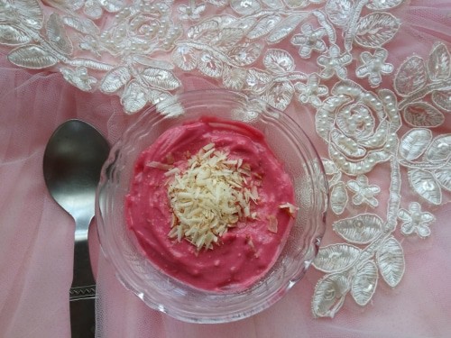 Shrikhand With Jaggery) And Gulkand (Rose Petal Preserve) Recipe