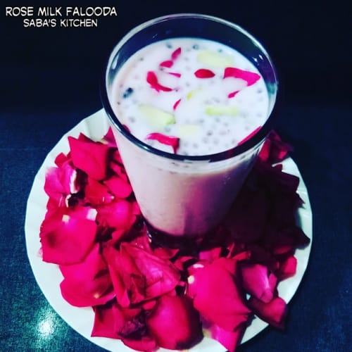 Refreshing Rose Milk Falooda: A Cool Summer Delight Recipe