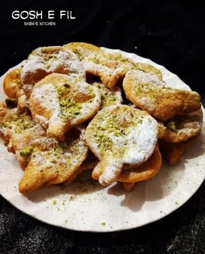 Crispy Gosh e Fil Elephant Ear Pastries Authentic Afghan Iranian