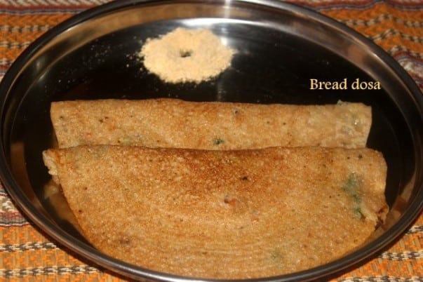 Crispy Instant Bread Dosa: A Quick & Flavorful South Indian Breakfast ...