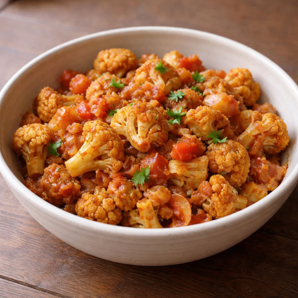 Gobhi Tamatar Pyaz (No-Fry Method) Recipe